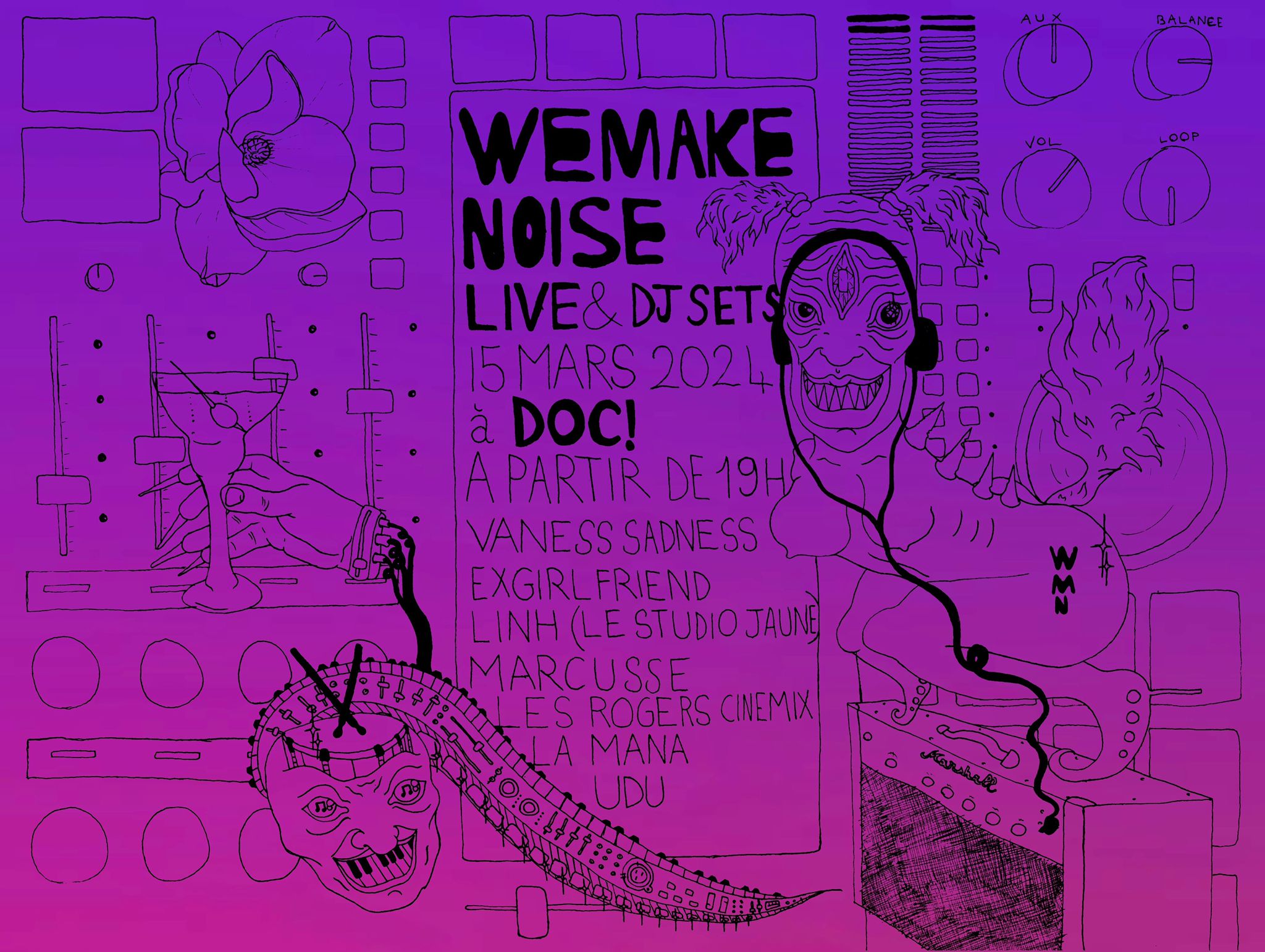 WE MAKE NOISE - DOC!
